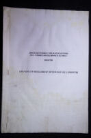 Statuts et règlement intérieur de l'UNAFEM - UCLA Library Digital Collections