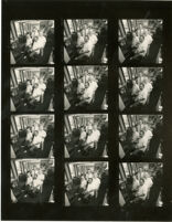 Contact sheet of group portrait of dental practice group - UCLA Library Digital Collections